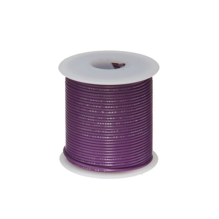 Philmore 100ft 20 AWG Tinned Copper Hook-Up Wire - Violet GigaParts.com