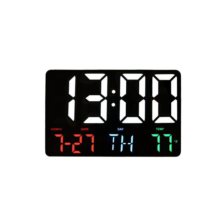 Intellitron CK-2217D Multi-function Digital LED Wall Clock GigaParts.com