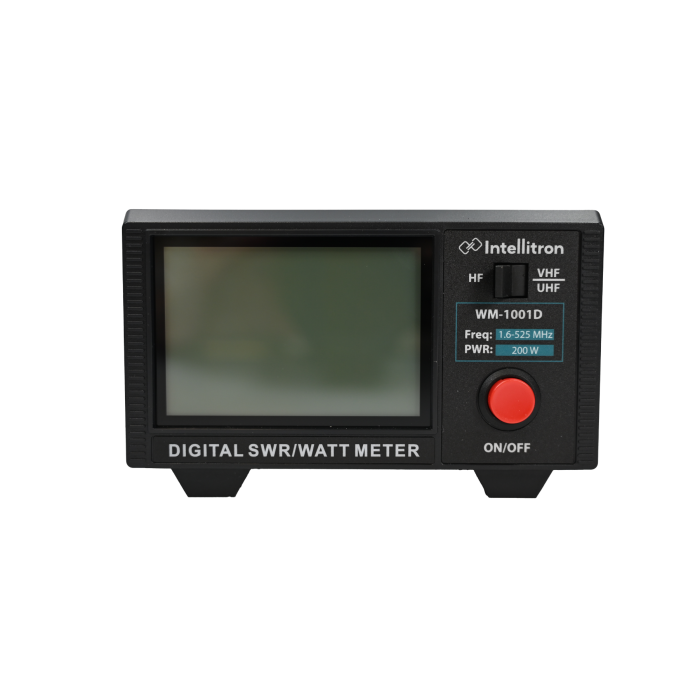 Intellitron WM-1001D Digital SWR and Watt Meter 1.6-60 MHz / 125-525 ...