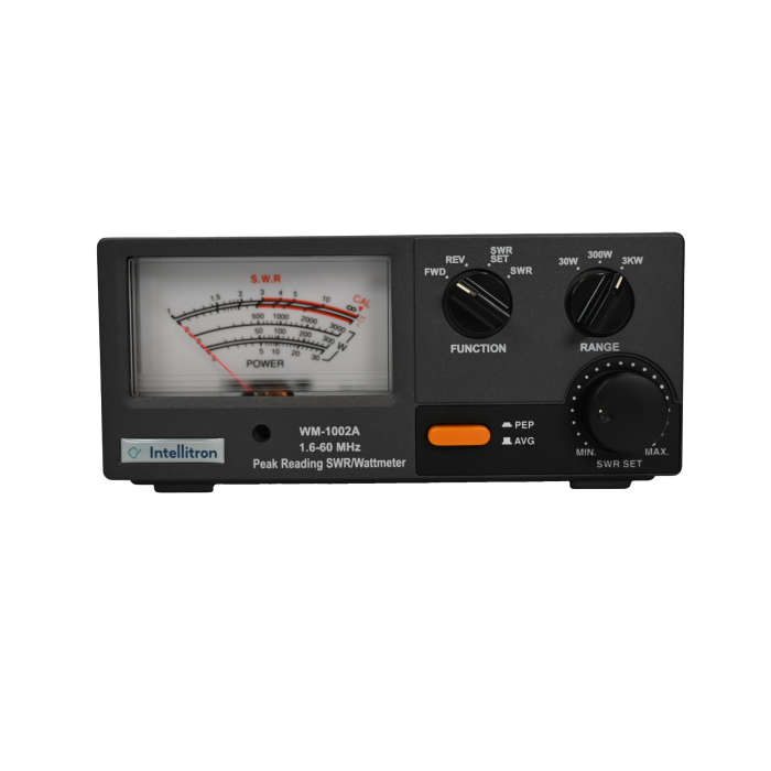Intellitron WM-1002A Analog SWR and Watt Meter 1.6-60 MHz 30/300/3KW ...