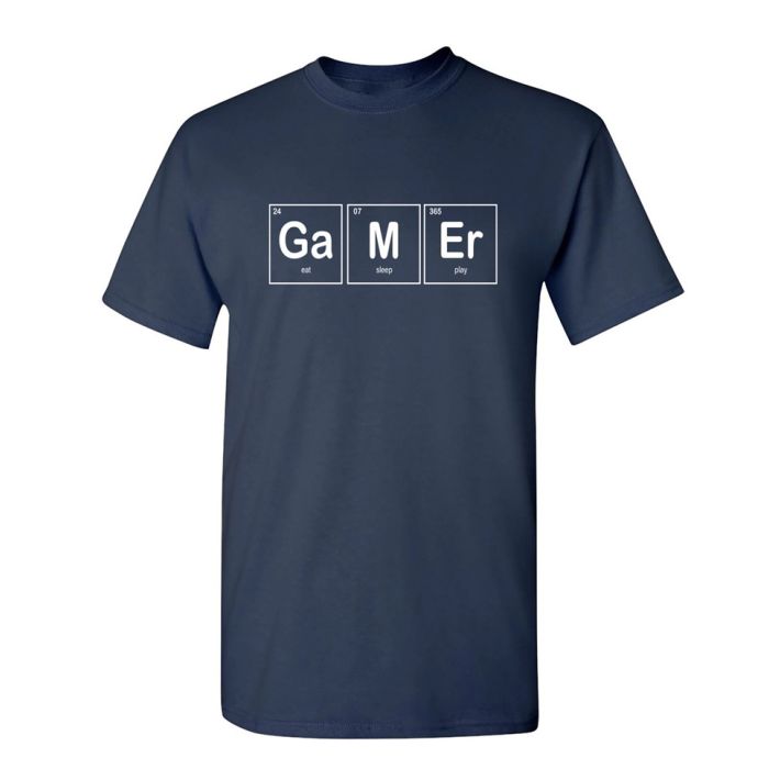T-Shirt, Gamer, Periodic Symbols | GigaParts.com