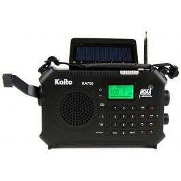 Kaito KA700 Bluetooth Emergency Weather Radio - Rugged & Reliable ...