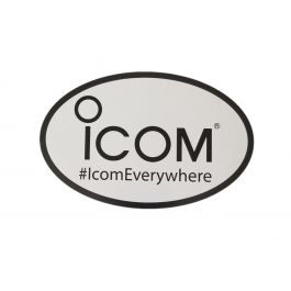 Icom Sticker - IcomEverywhere Oval | GigaParts.com