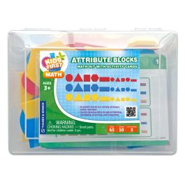 Thames and Kosmos 568003 Kids First Math Attribute Blocks Math Kit with ...