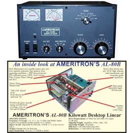 Buy Ameritron AL-80BQ 1KW Linear Amplifier - Enhanced Performance ...