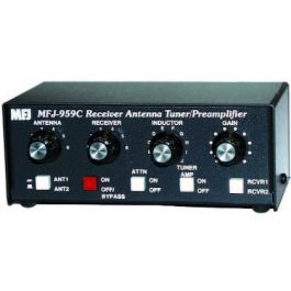 MFJ MFJ-959C SWL Preamp/Tuner - 1.6-30 MHz Range | GigaParts.com
