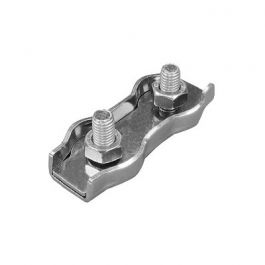 Duplex Wire Rope Clip 8mm (M8) GigaParts.com