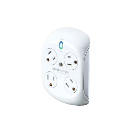 360 Electrical Revolve Surge Protector with 4 Rotating Outlets ...