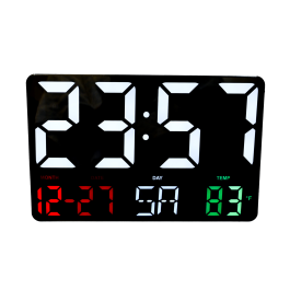 Intellitron CK-2217D Multi-function Digital LED Wall Clock | GigaParts.com