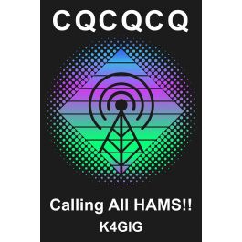 Customizable 24"x36" Call Sign Poster - GigaParts | GigaParts.com