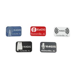 Custom Laser Etched Two-Tone Name Badge - Personalize Yours ...