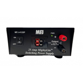 MFJ-4125P 13.8V 25A DC Power Supply for Ham Radio GigaParts.com