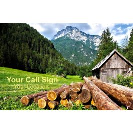 Personalized QSL Cards Pack of 100 - GigaParts GigaParts.com