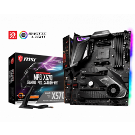 Open Box MSI MPG X570 GAMING PRO CARBON WIFI ATX Motherboard S/N:601 ...