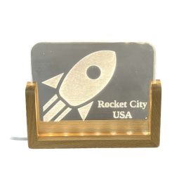 5"Customizable LED Desk Sign GigaParts.com