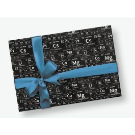 Periodic Table Science Wrapping Paper | GigaParts.com