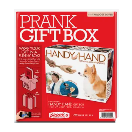 Prank Gift Box Handy Hand - Hilarious Surprise Gift Idea | GigaParts.com