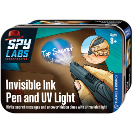 Thames & Kosmos Spy Labs Invisible Ink Pen & UV Light | GigaParts.com