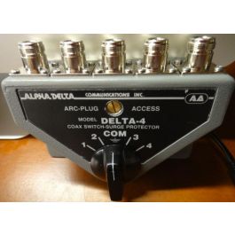 Alpha Delta DELTA-4B-N Coax Switch with Surge Protection GigaParts.com