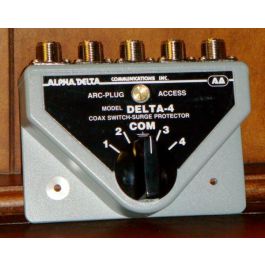 ALPHA DELTA-4B Antenna Switch | Precision Coax Switch Performance ...