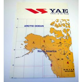 Yaesu World Map GigaParts.com