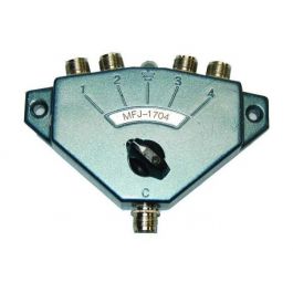 Open Box MFJ-1704N Antenna Switch with Lightning Arrestor | GigaParts.com