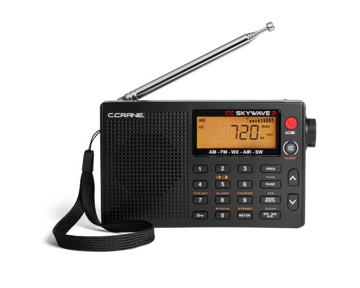 CC Skywave 2 with AM FM SW WX Aviation Band Radio GigaParts.com