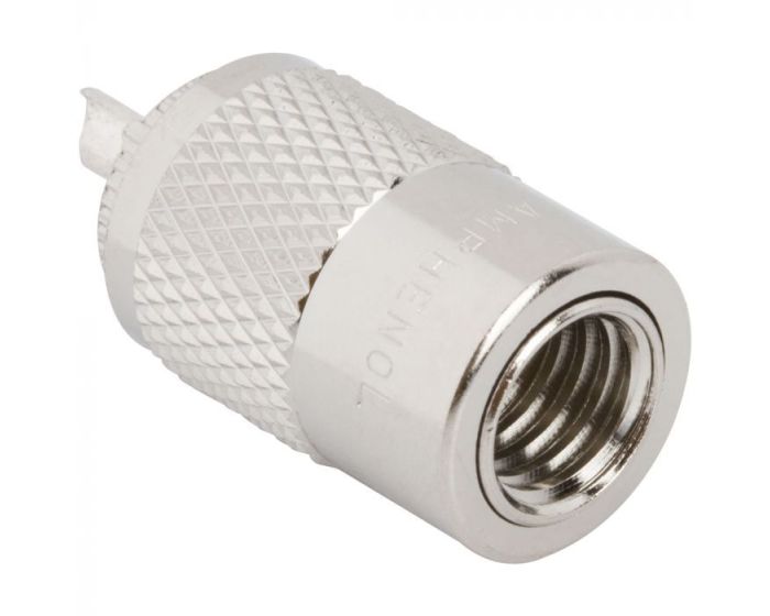 Amphenol RF UHF Male (PL-259) Connector for RG8/213/225 GigaParts.com