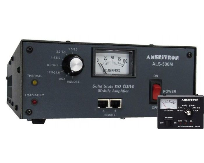 Ameritron ALS-500M Solid State Amplifier w/ ALS-500RC Remote Control ...