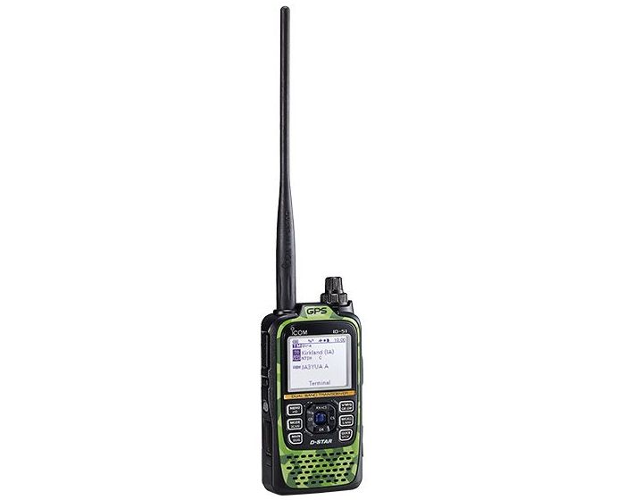 Icom ID-51A Plus 2, ID51A Plus2 Green GigaParts.com