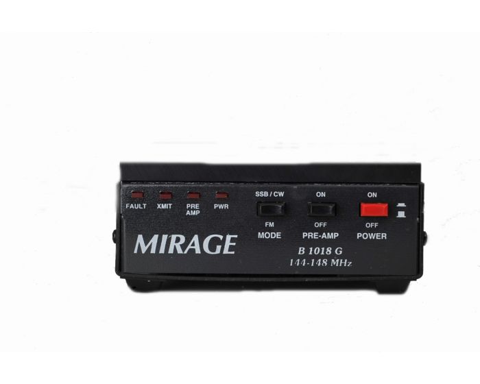 Mirage B-1018-G 10w in 160W out, FM/SSB/CW, GFET GigaParts.com