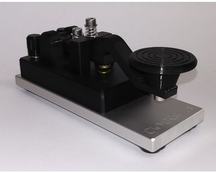 CW Morse Black Mini Bullseye Camel Key 27-881-A GigaParts.com