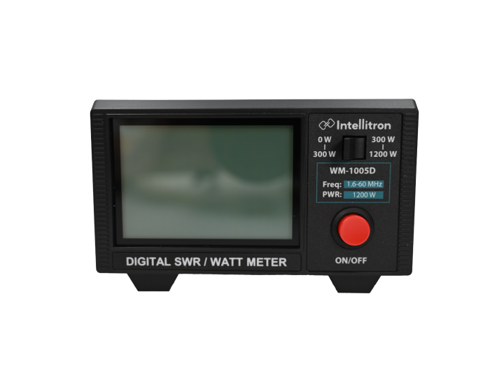 Intellitron WM-1005D Digital SWR and Watt Meter 1.6-60 MHz 300mW-300w ...