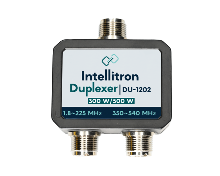 Intellitron DU-1202 1.8-225MHz / 350-540MHz Duplexer 500w GigaParts.com