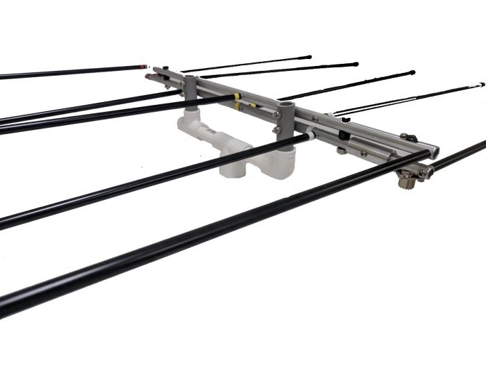 Black Powder Coated Dual Band Log Periodic Directional Antenna ...