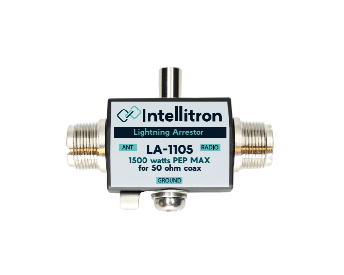 Intellitron LA-1105 Lightning Arrestor 1500w SO239-SO239 50 Ohm DC ...