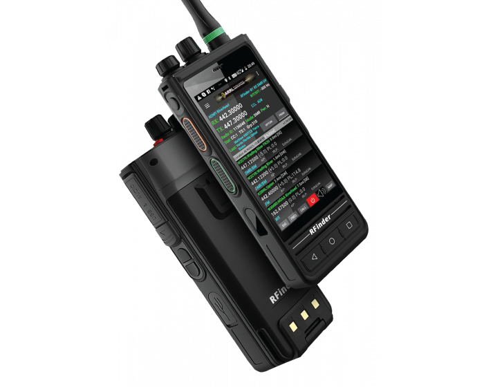 Open Box RFinder B1+ HT Radio, Android DMR, ROIP, FM, and USB QC3.0 ...