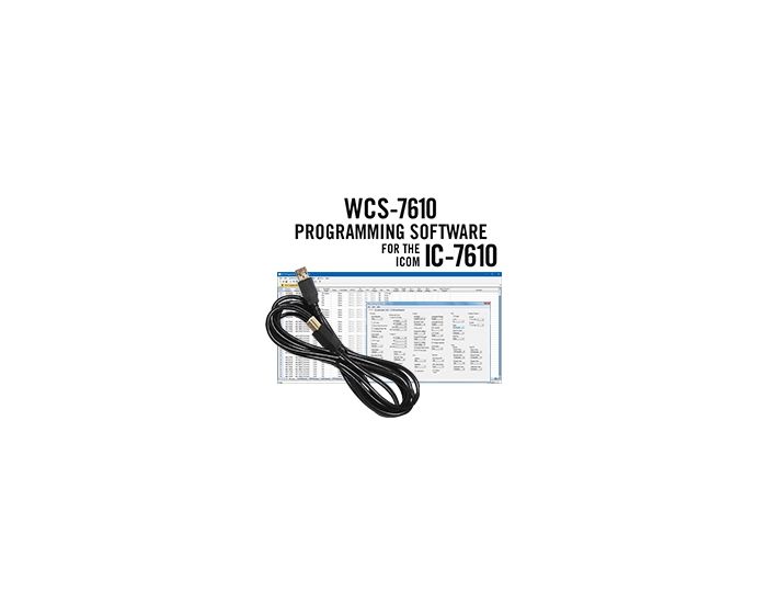 WCS-7610 Programming Software and RT-42 cable Icom IC-7610 GigaParts.com