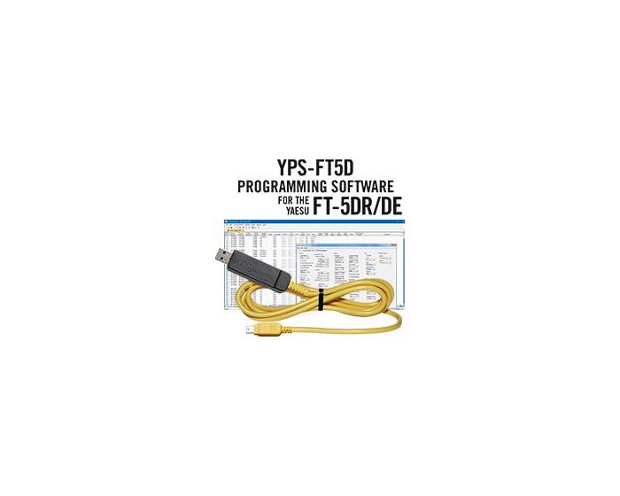 YPS-FT5D Programming Software and USB-68 Cable for the Yaesu FT-5DR Radio GigaParts.com