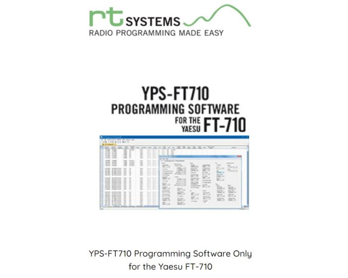 RT Systems YPS-FT710-U software GigaParts.com