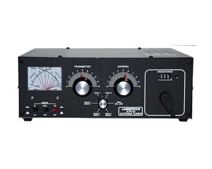 Used Very Good Ameritron ATR-20 HF Roller Antenna Tuner SN165680 ...