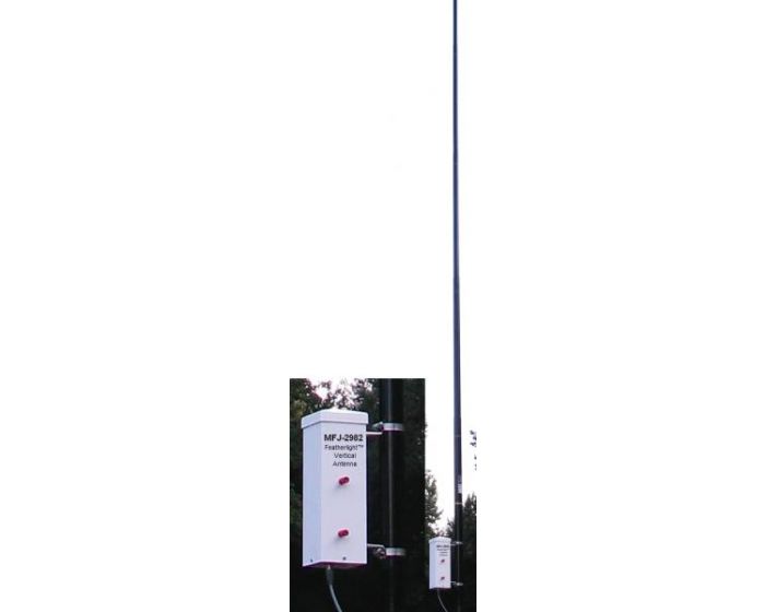 MFJ-2982 Vertical antenna, 80-6M, 31', 600w GigaParts.com