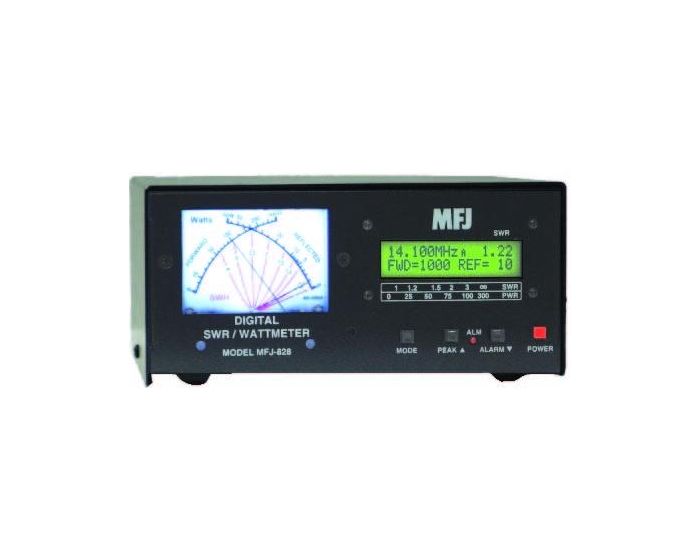 MFJ-828 Digital SWR / Wattmeter / Frequency Counter with Cross Needle ...